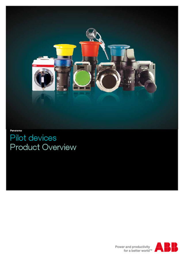 ABB Pilot devices, Product Overview - Voltimum AU