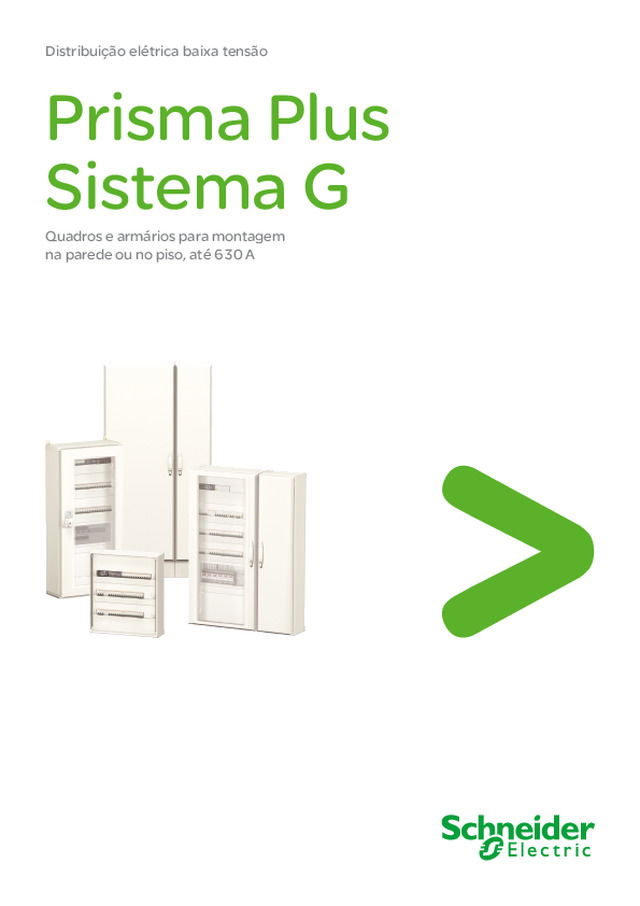 Panorama Prisma Plus Sistema G - Painéis TTA até 630A - Voltimum BR