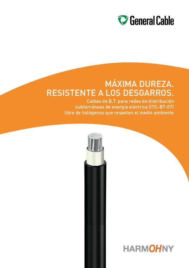 harmohny - baja tensión - General Cable - Voltimum ES