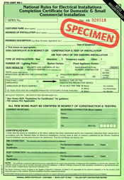 RECI comments on ticking "Test Only" on Completion Certificates ...