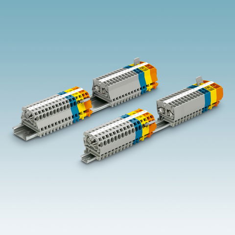 Mini spring cage terminals for wiring in confined spaces - Voltimum IE