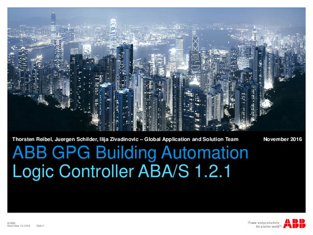 Máxima liberdade para profissionais com novo controlador lógico ABB i ...