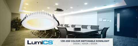 New LumiCS colour switchable downlight - Voltimum UK
