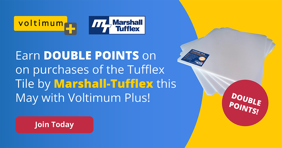 Marshall-Tufflex promotion: Join Voltimum Plus and get double points on ...