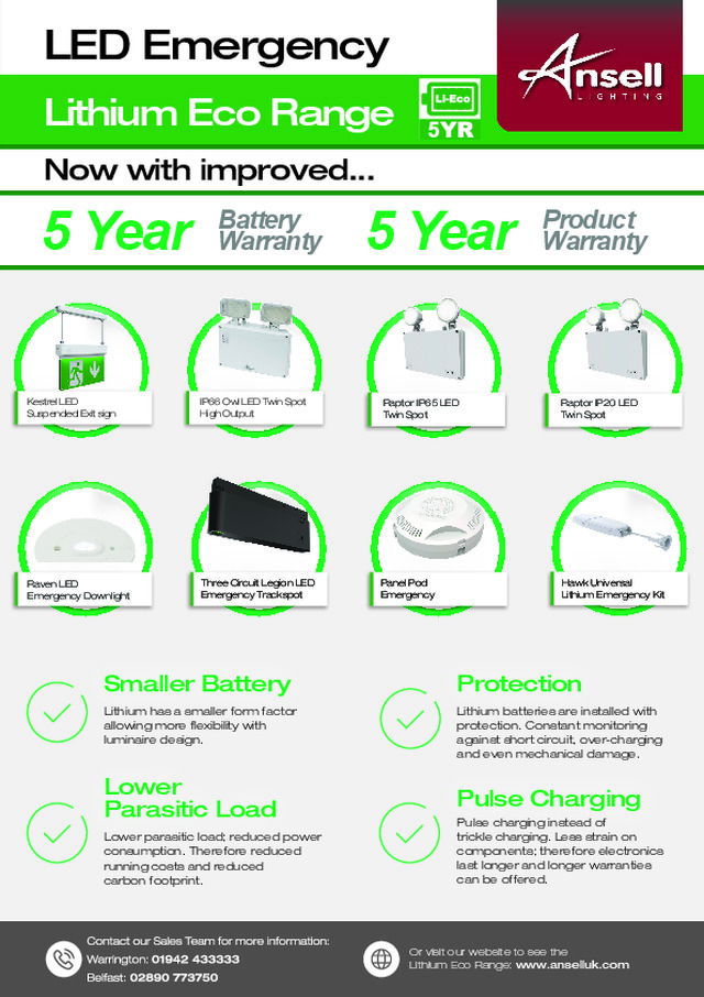 Lithium Eco Range - Voltimum UK