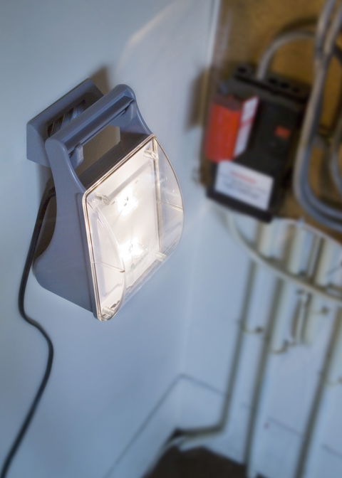 Cooper Lighting and Security Menvier New Rechargeable Hand Lamp ...