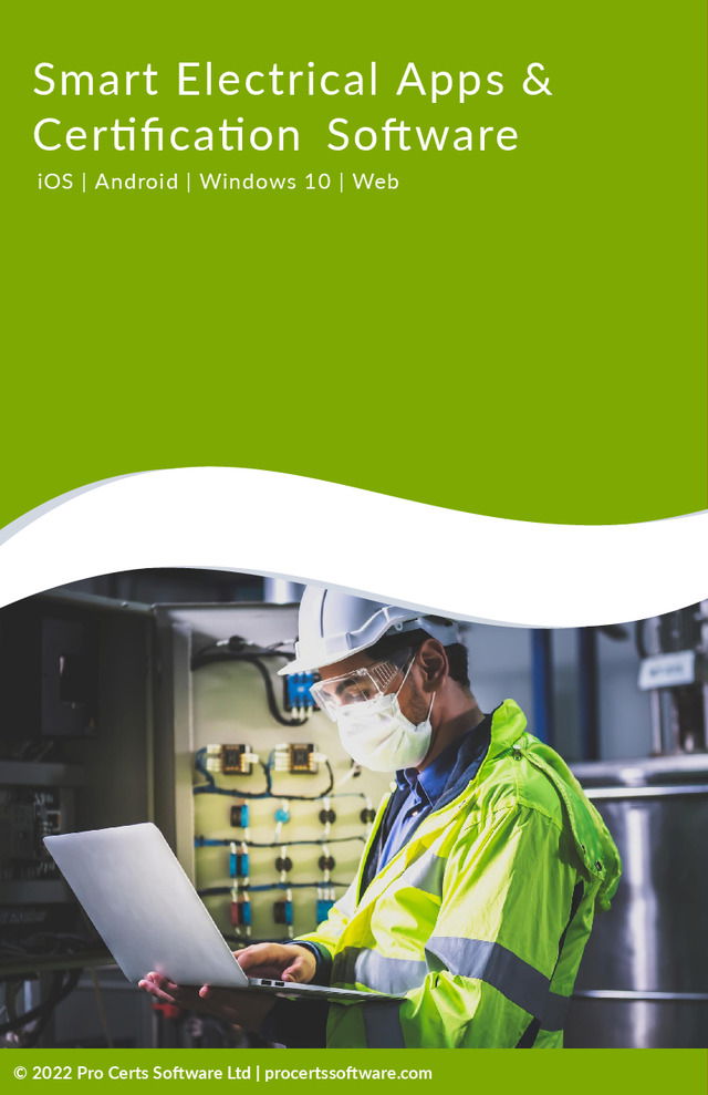 Smart Electrical Apps & Certification Software - Voltimum UK