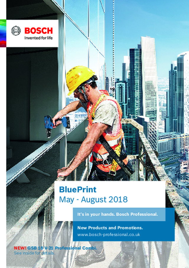 Bosch BluePrint May - August 2018 - Voltimum UK